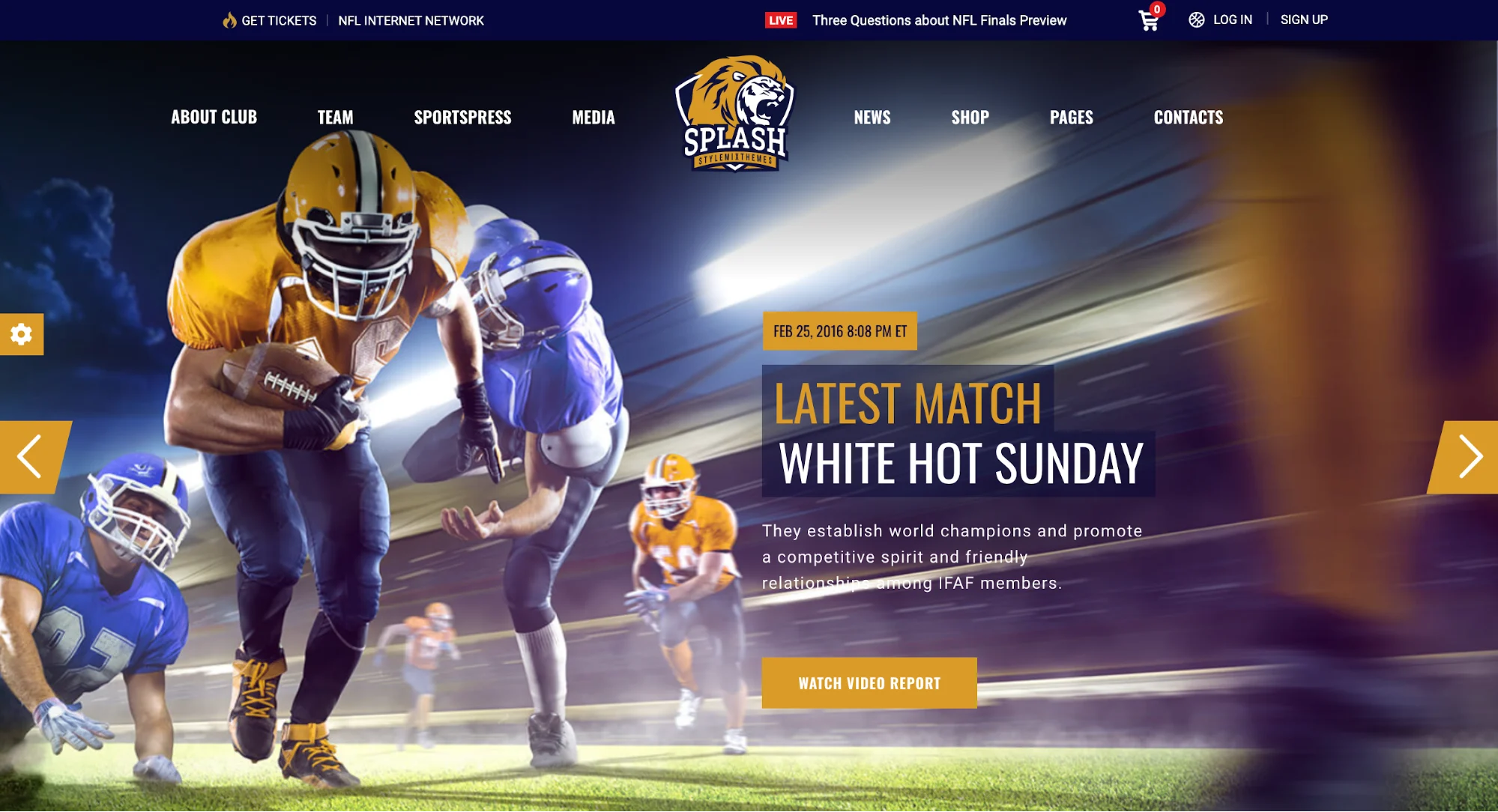 12 Best Sports WordPress Themes in 2025 | Jersey Watch