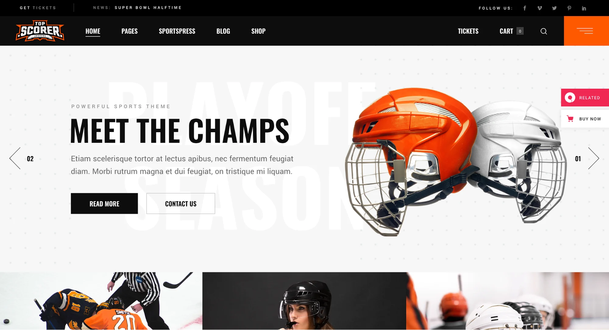 12 Best Sports WordPress Themes in 2025 | Jersey Watch