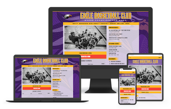 Basketball Website Builder & Registration Software | Jersey Watch