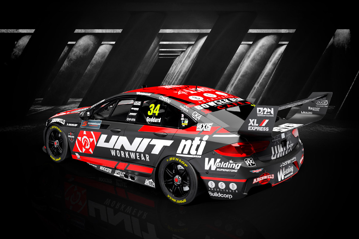 Striking new virtual look for Goddard | Supercars