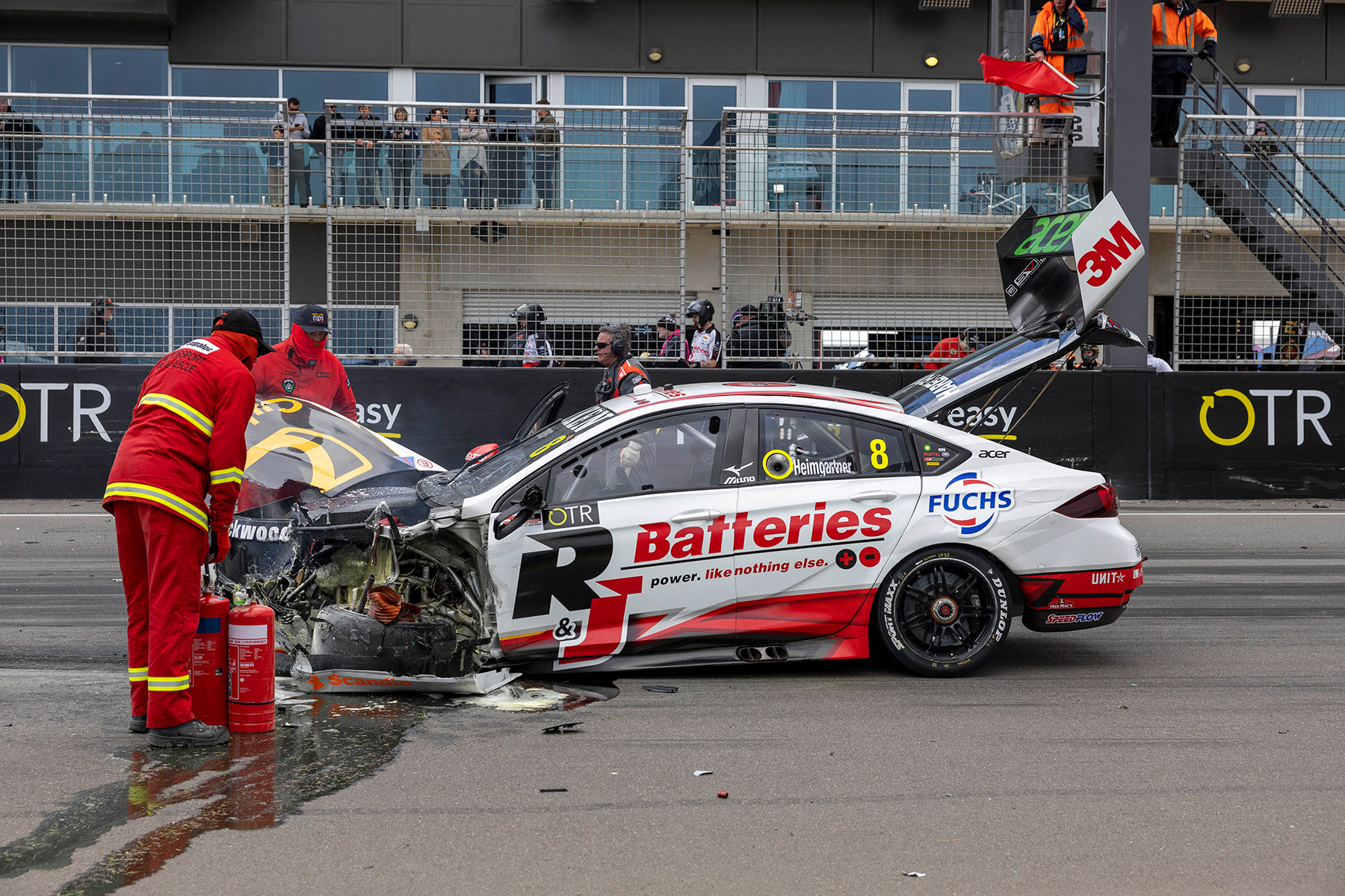 BJR reveals ongoing efforts to repair Heimgartner Commodore | Supercars