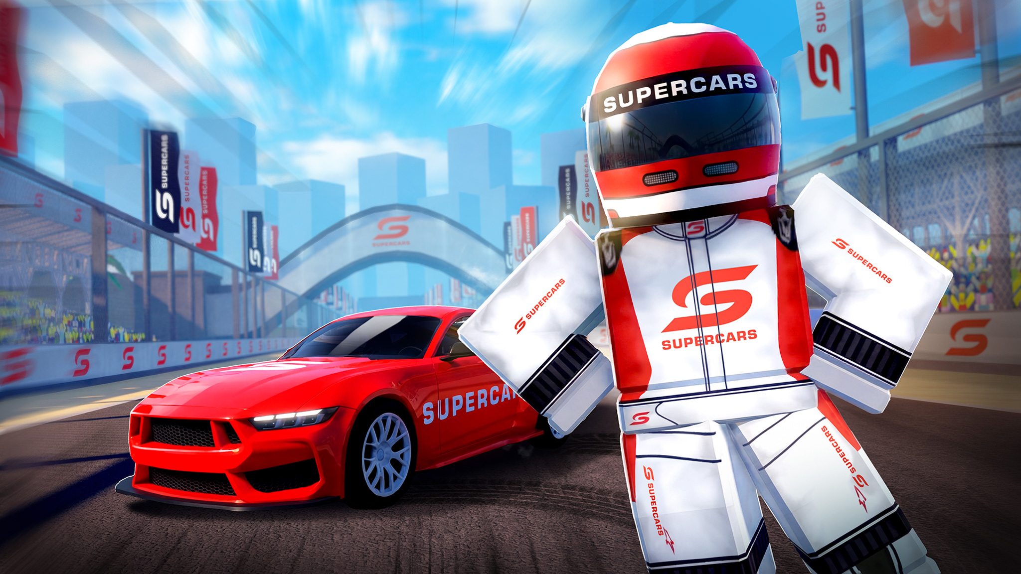 Supercars debuts on Roblox via Kayo SPORTS Stadium | Supercars