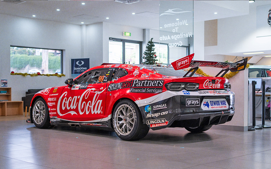 Historic Supercars placed on display | Supercars