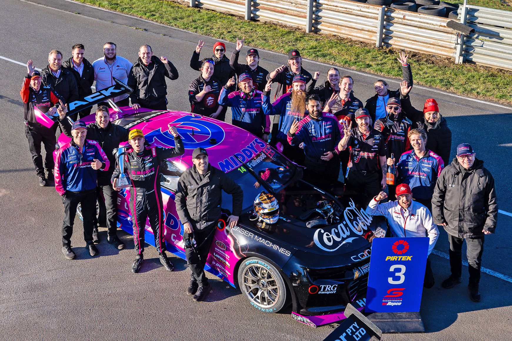 Fullwood thrilled to reward hard-working BJR crew | Supercars