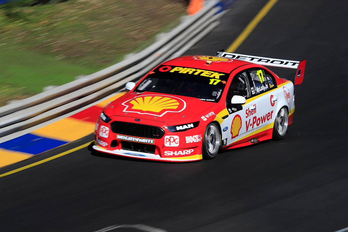 McLaughlin leads all-Falcon top three | Supercars