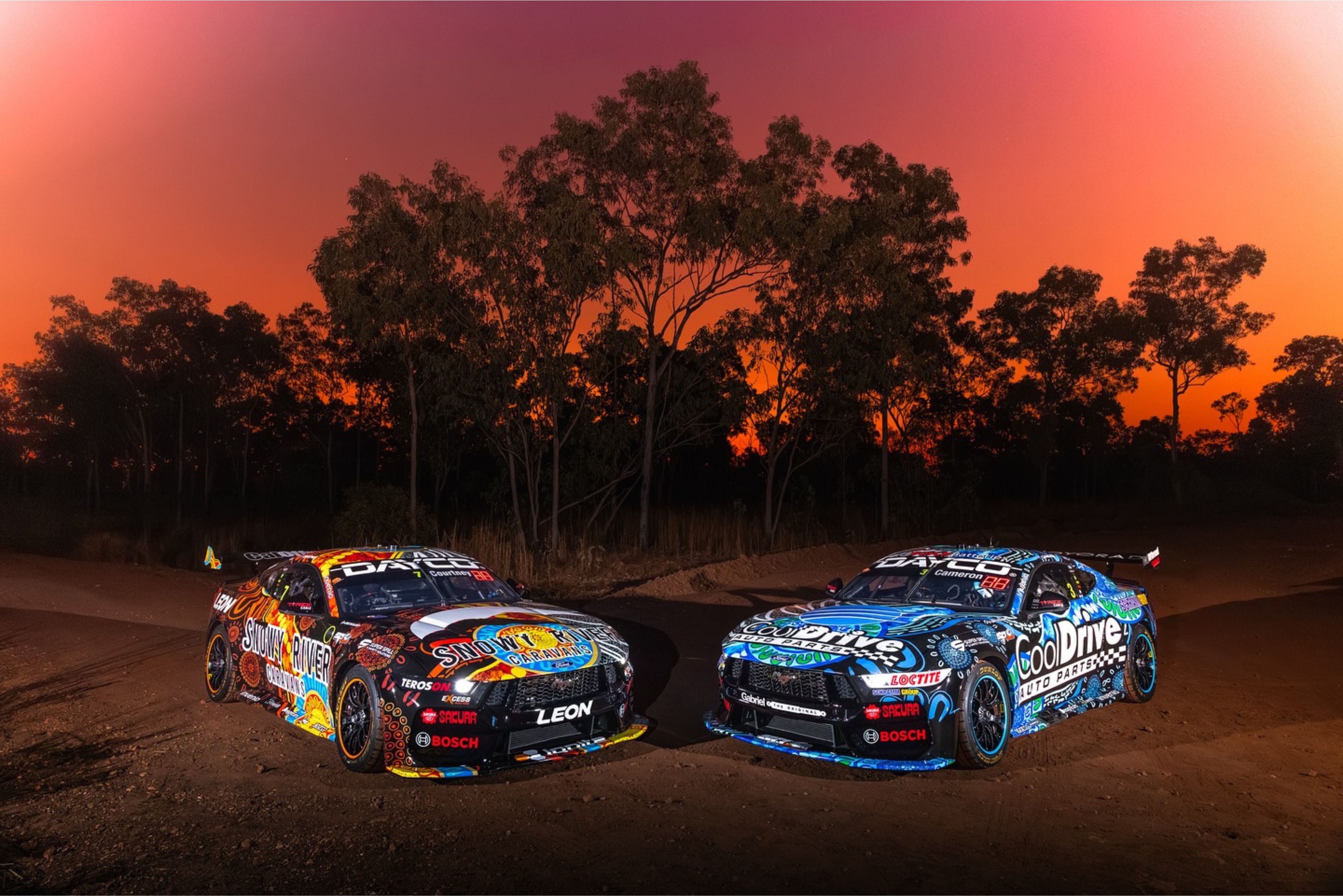BRT unveils striking twin Indigenous liveries | Supercars