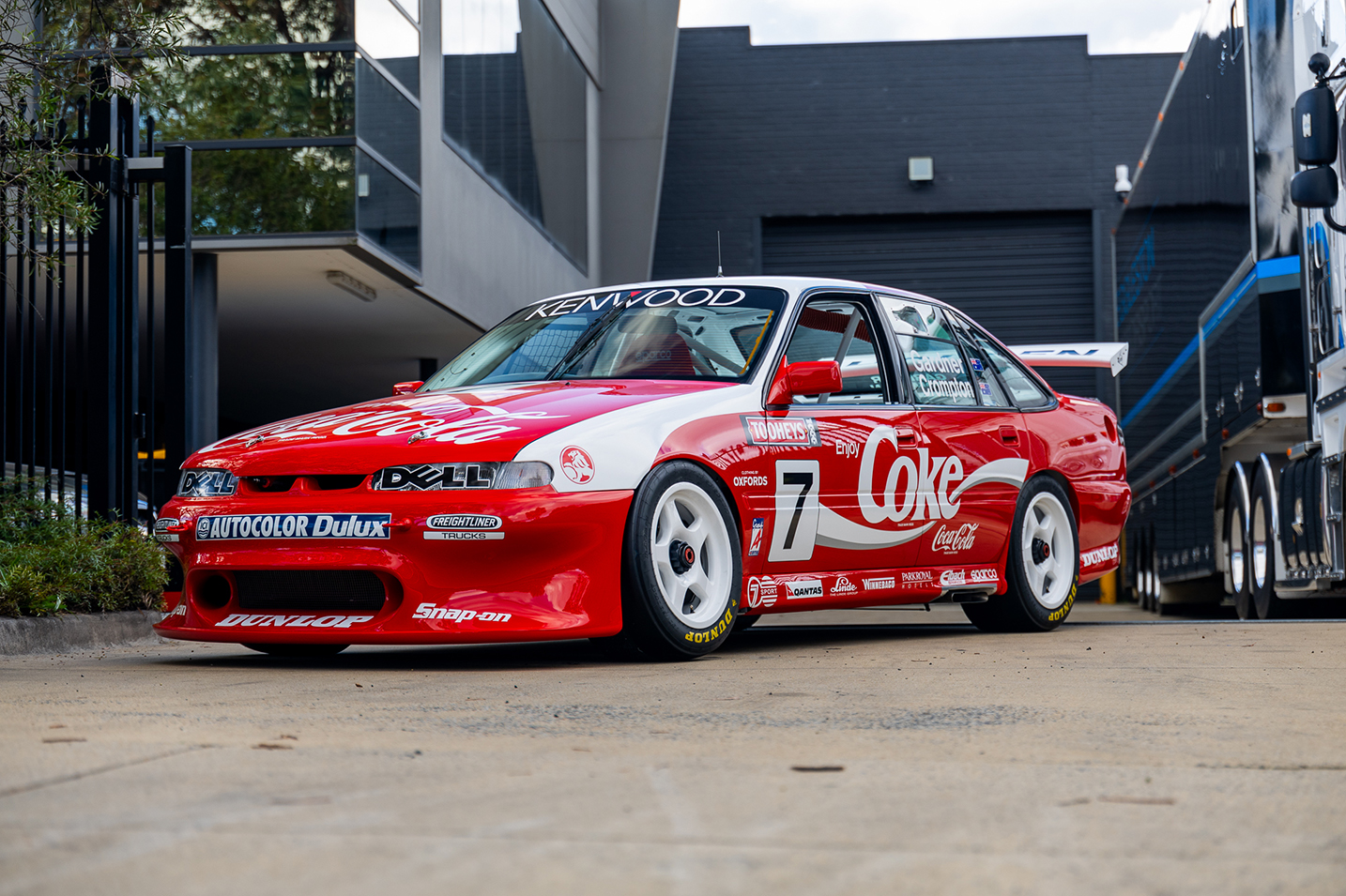 Restored Coca-Cola Commodore revealed | Supercars