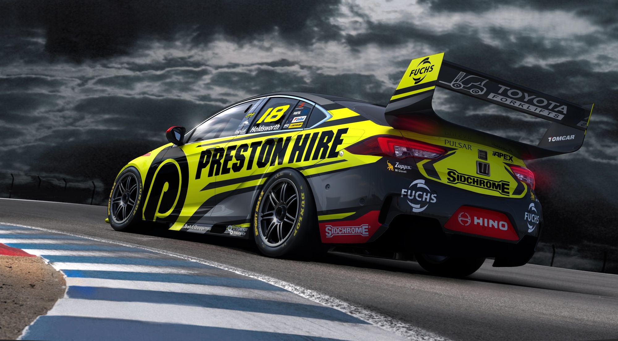 Preston Hire Racing reveals first ZB livery | Supercars