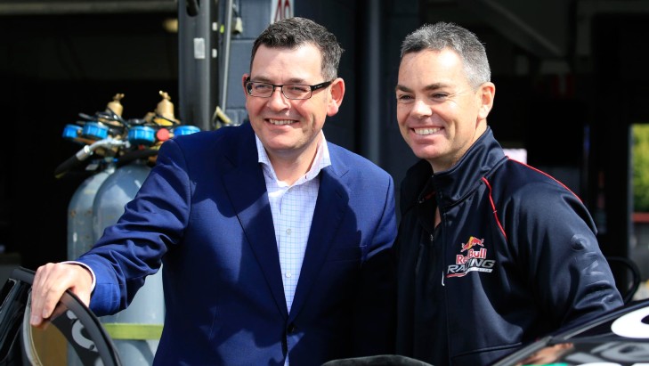 Premier visits Sandown for pit tour | Supercars