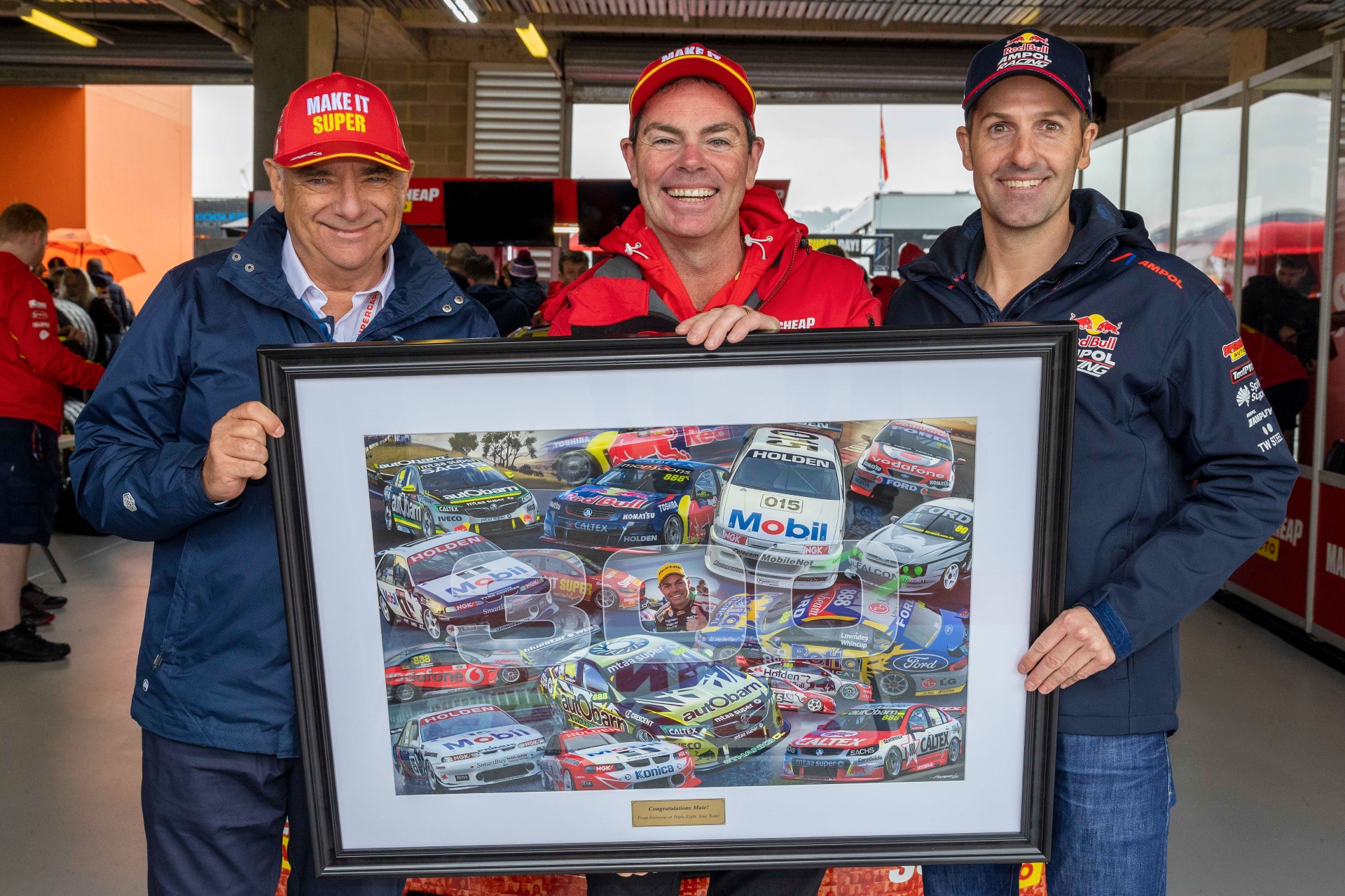 Lowndes treated to surprise 300th round celebrations | Supercars