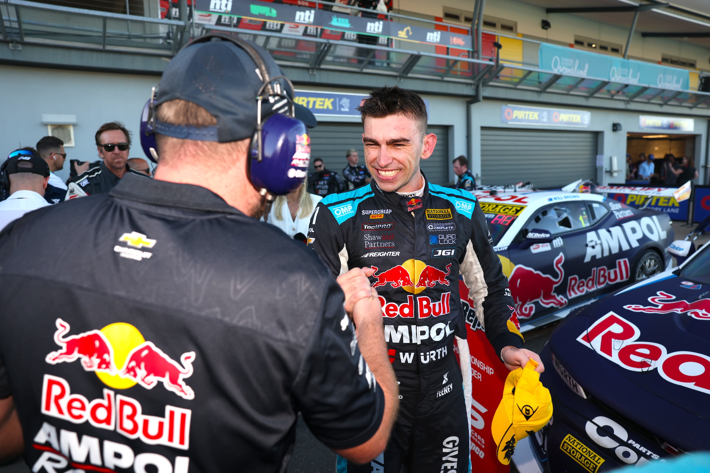 Whincup's simple response to Triple Eight pit priority call | Supercars