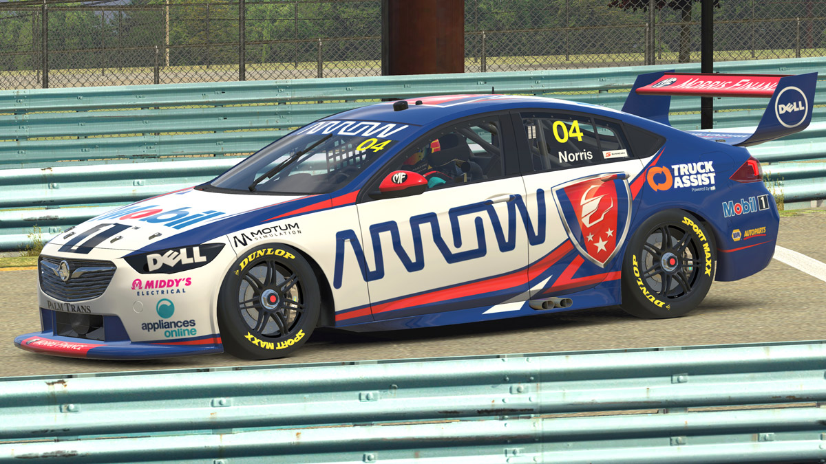 Norris Eseries livery unveiled | Supercars