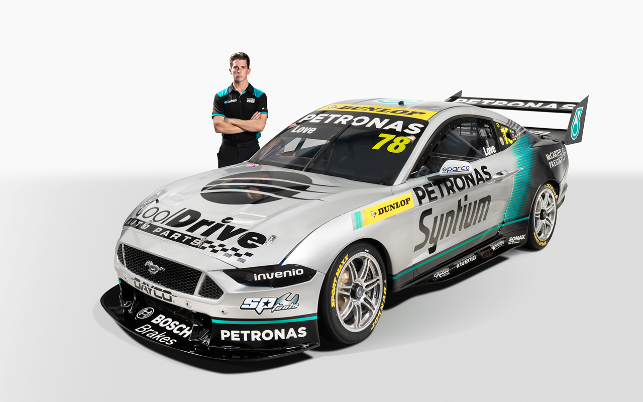 BRT uncovers Love's first Super2 Mustang | Supercars