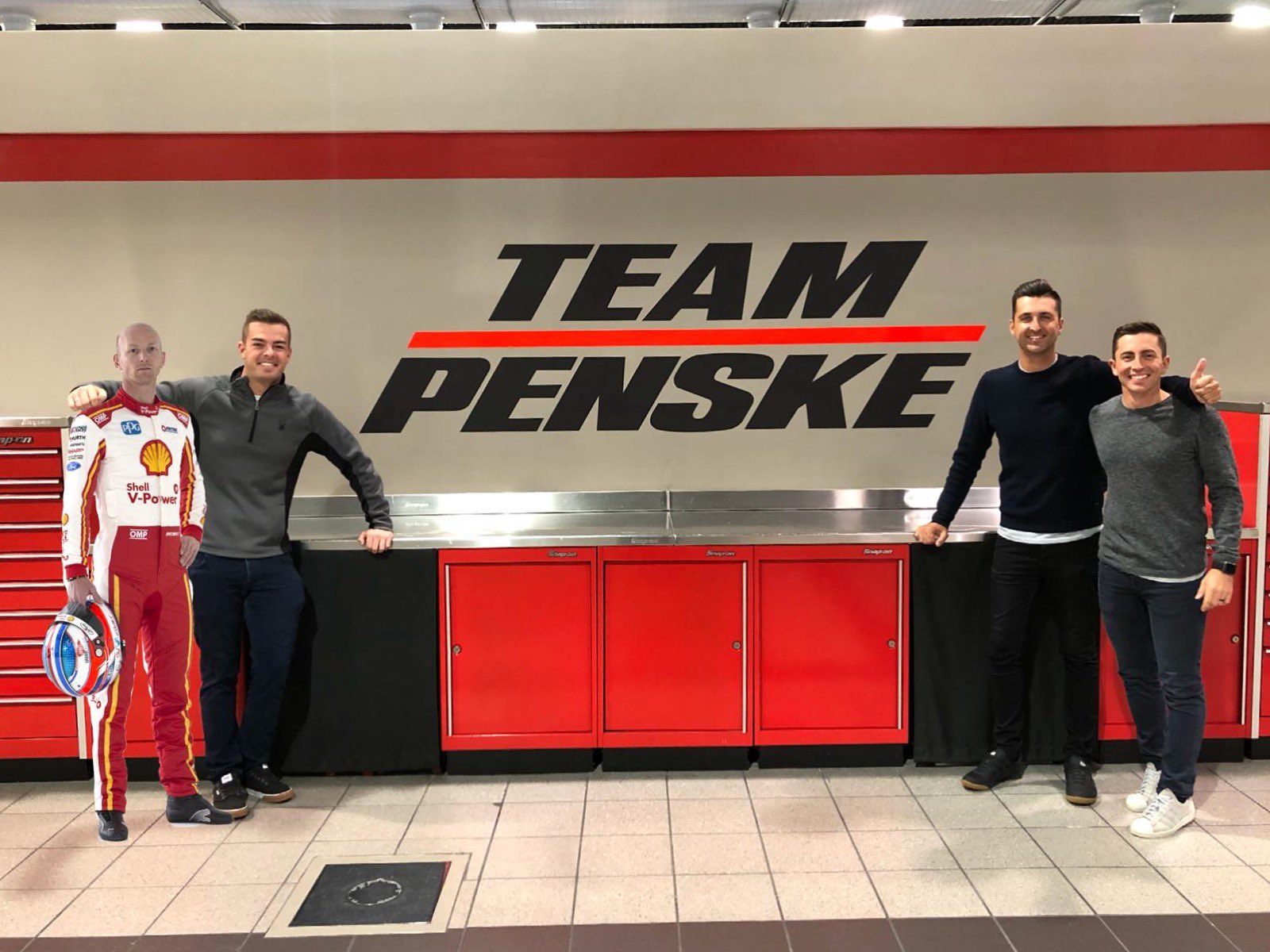 Unique US visit for Penske drivers | Supercars