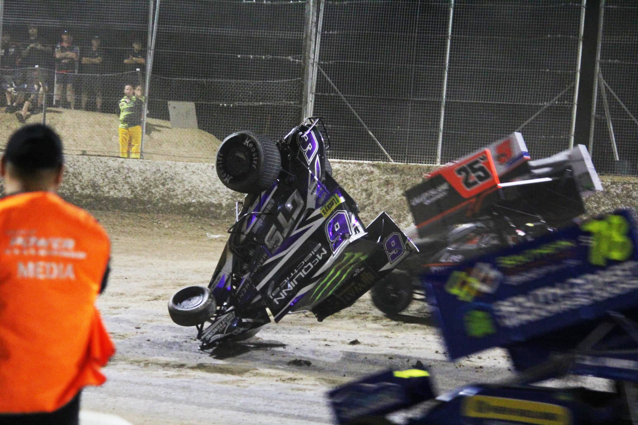 Waters takes positives from dirt comeback despite wild roll | Supercars