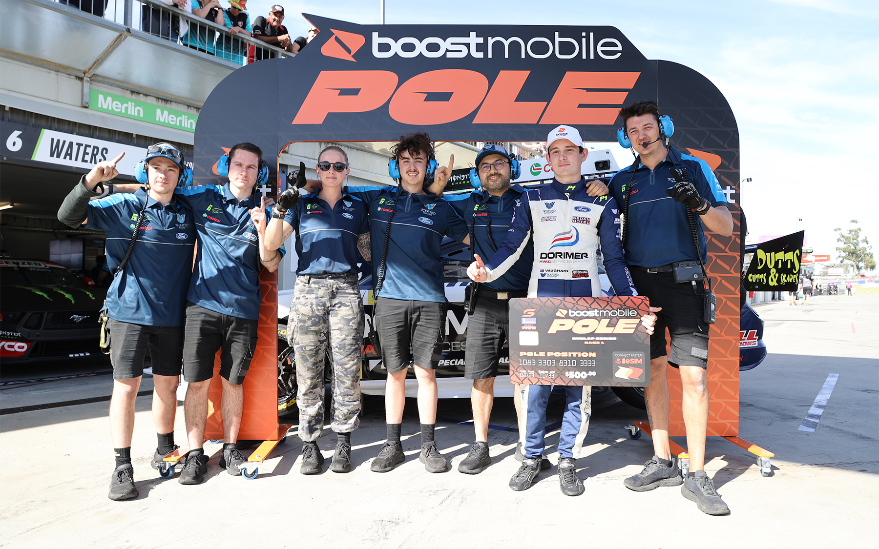 Vaughan on pole, Allen 13th for Race 2 in Perth | Supercars