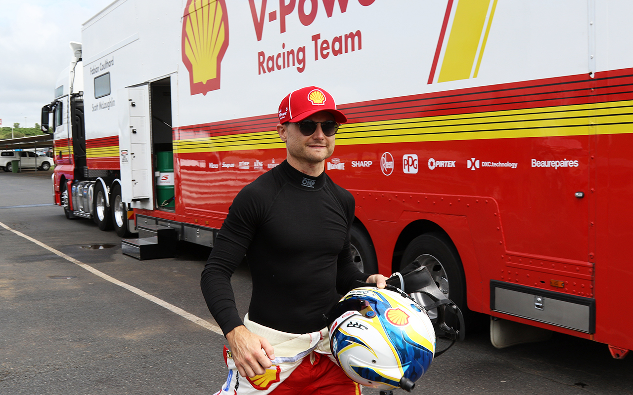 Slade gets early Shell Mustang laps | Supercars