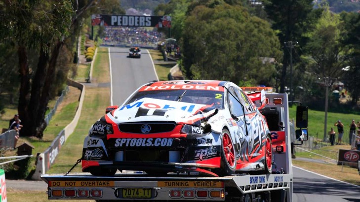 Tander unsure if crashed car will race again | Supercars