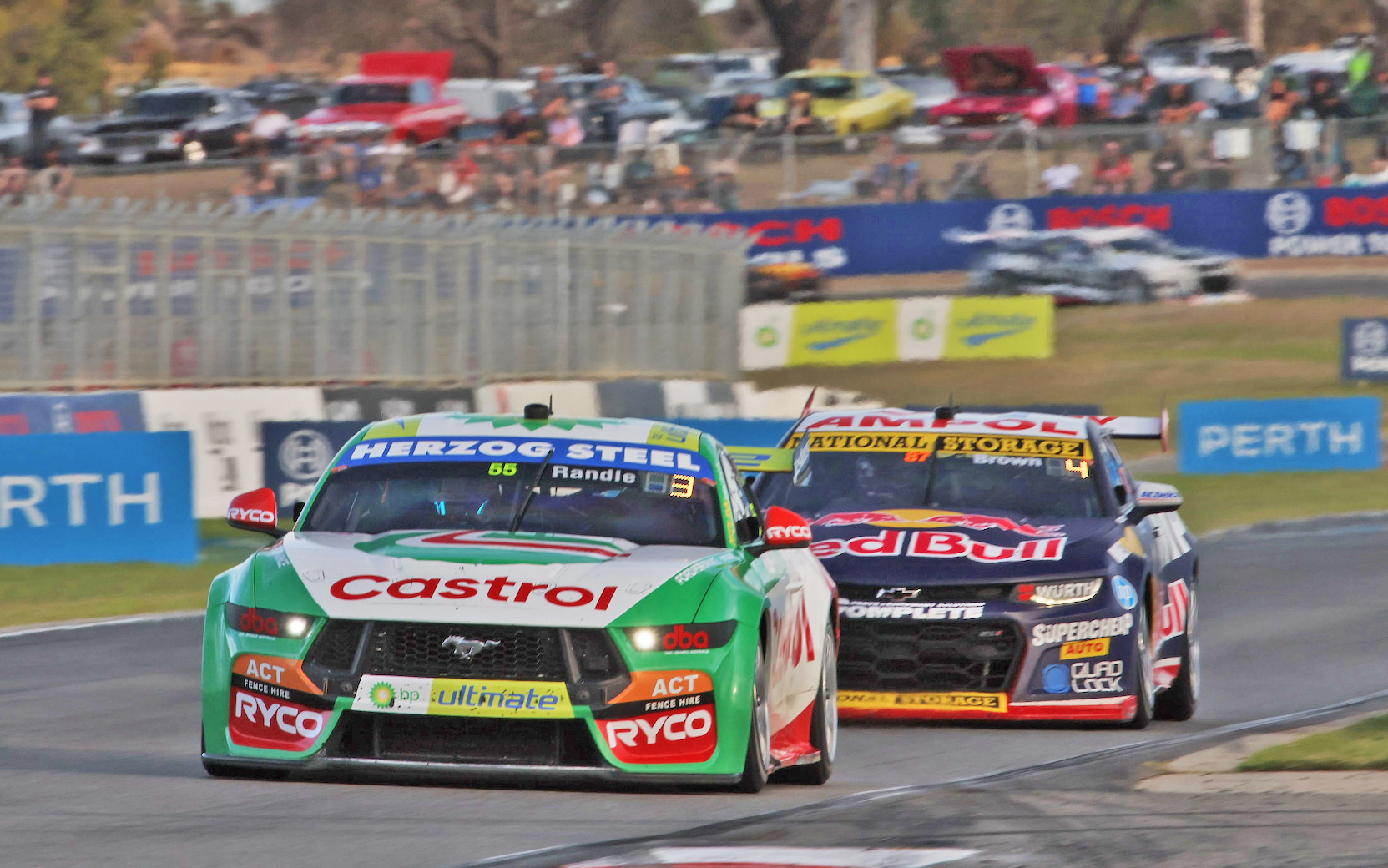 Brown, Randle divided over Perth clash | Supercars