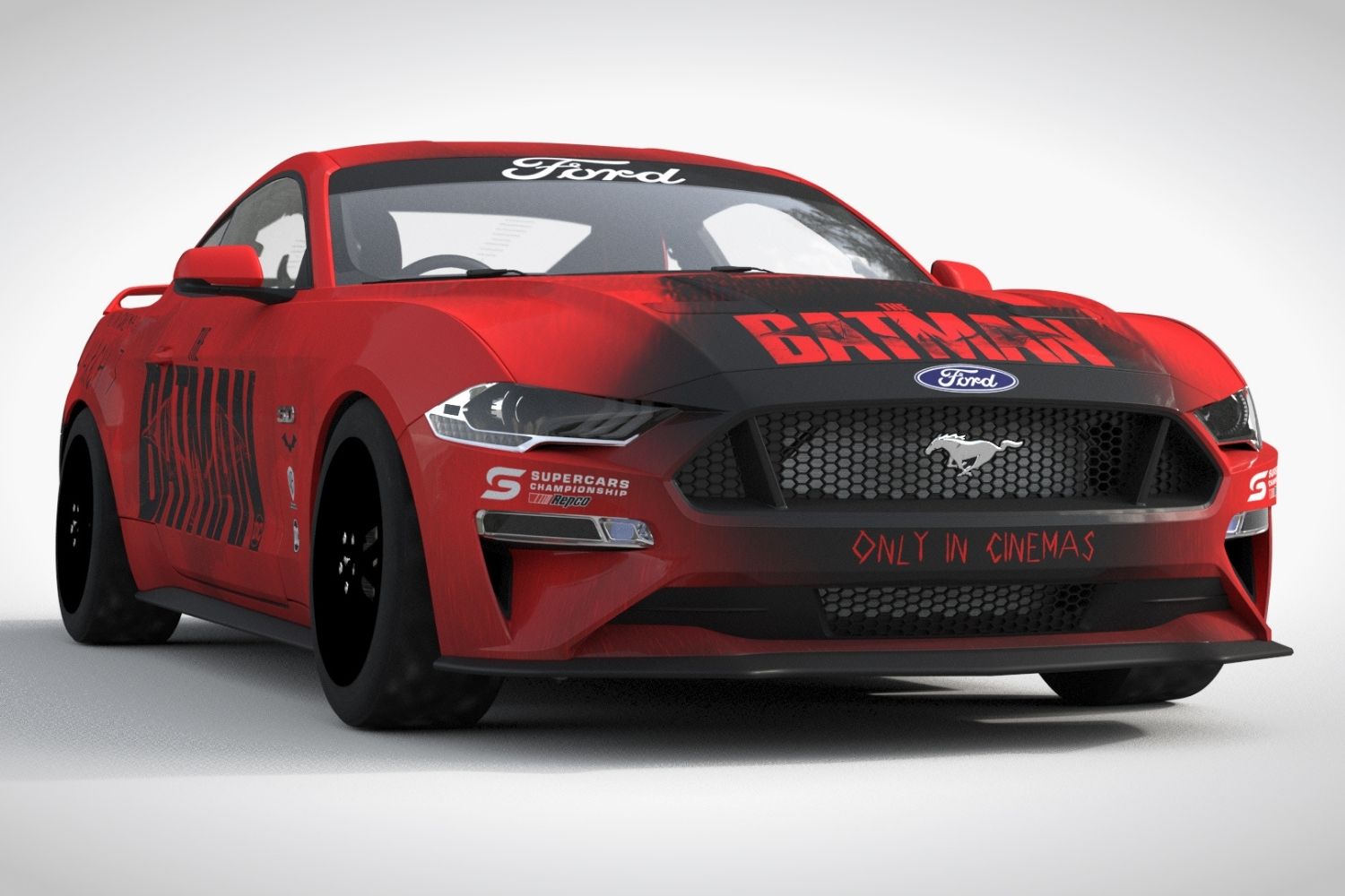 THE BATMAN-inspired Mustang to thrill fans in Sydney | Supercars