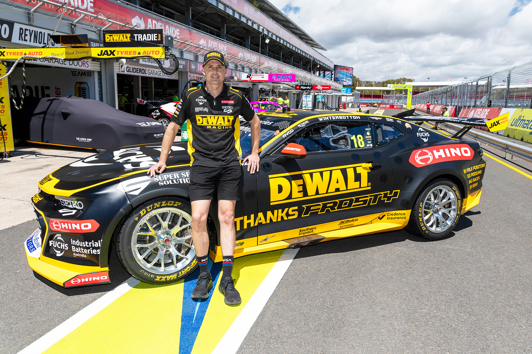 Winterbottom honoured with special livery for swansong | Supercars