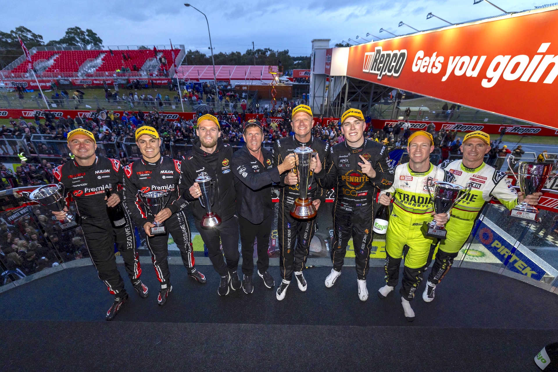 The unexpected firsts in unpredictable Bathurst 1000 podium | Supercars