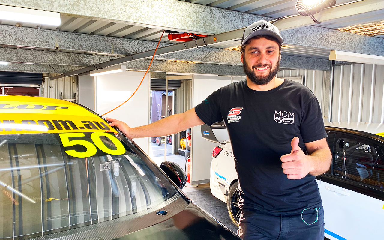 Dad's pride in special Chahda milestone | Supercars