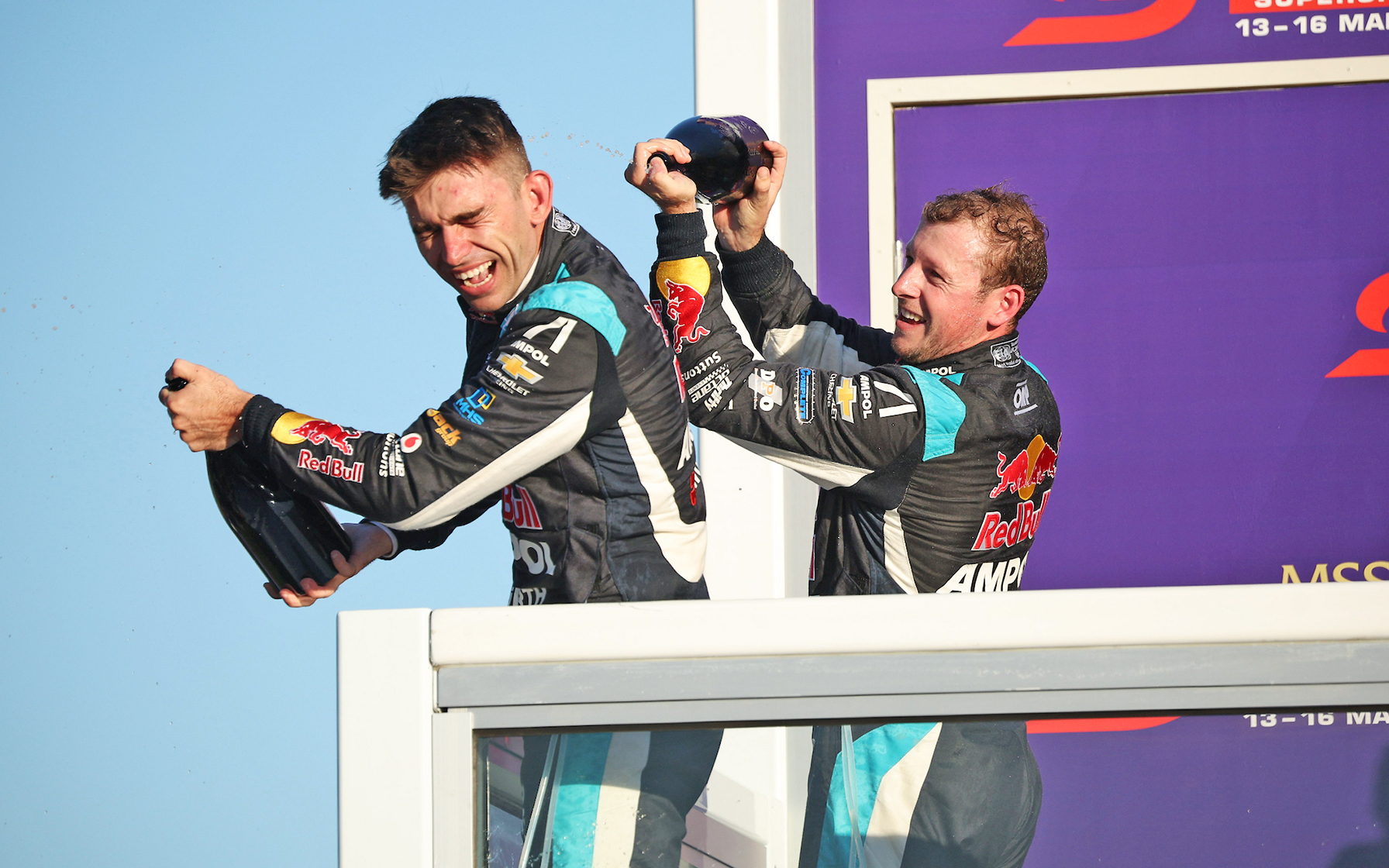 Feeney wins wild AGP opener, Waters mounts comeback | Supercars