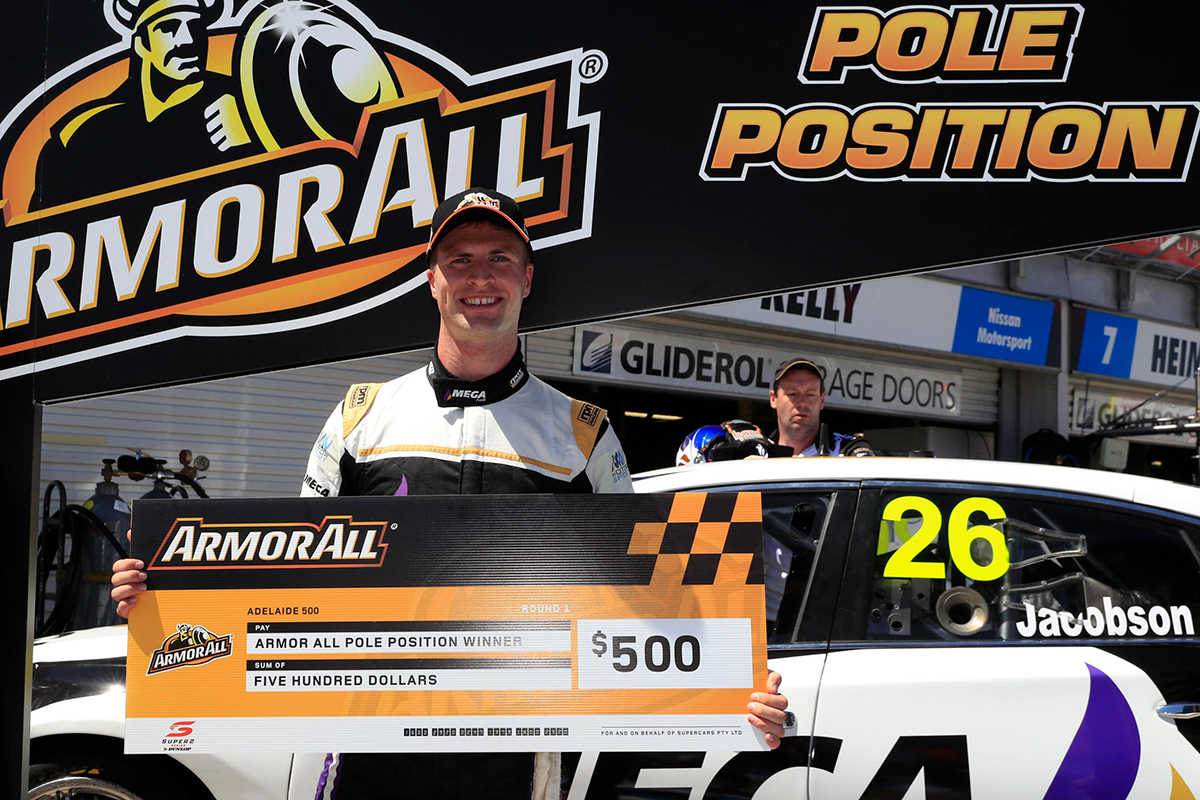 Nissan newcomer Jacobson takes Super2 pole | Supercars