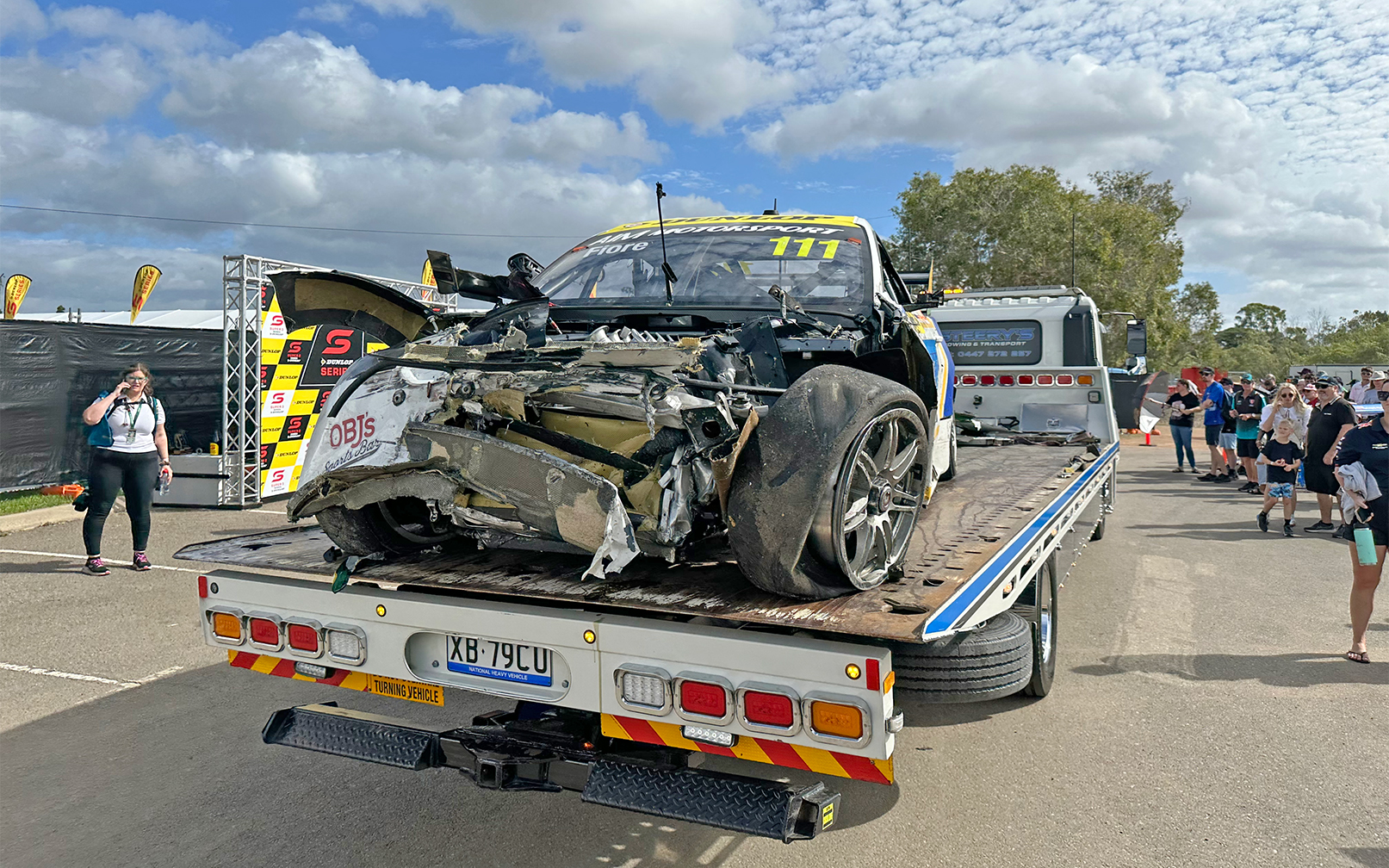 Brake failure behind weekend-ending Fiore accident | Supercars