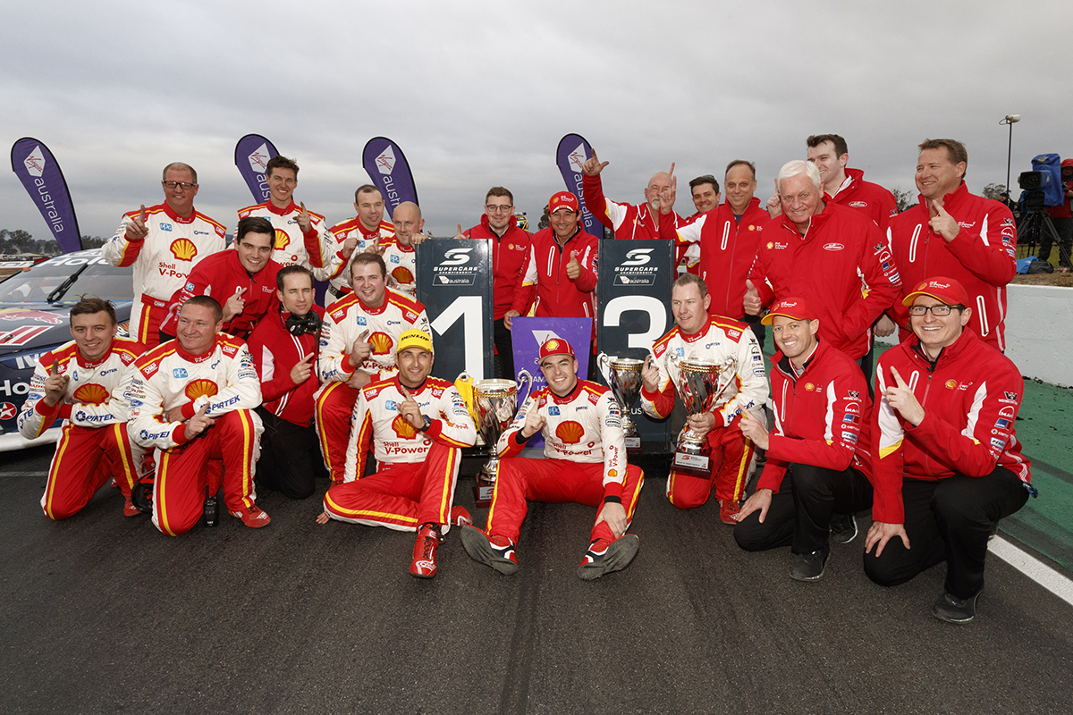Shell V-Power Racing takes teams' points lead | Supercars