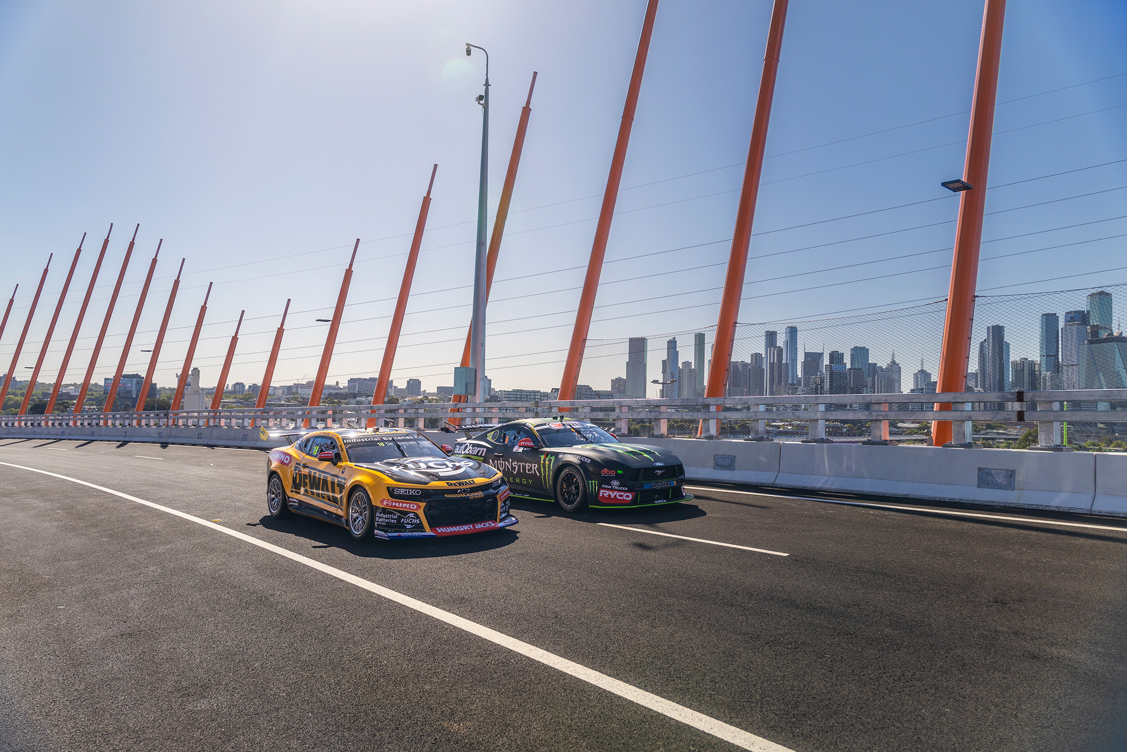 Gallery: Supercars rev up brand new Melbourne roads | Supercars