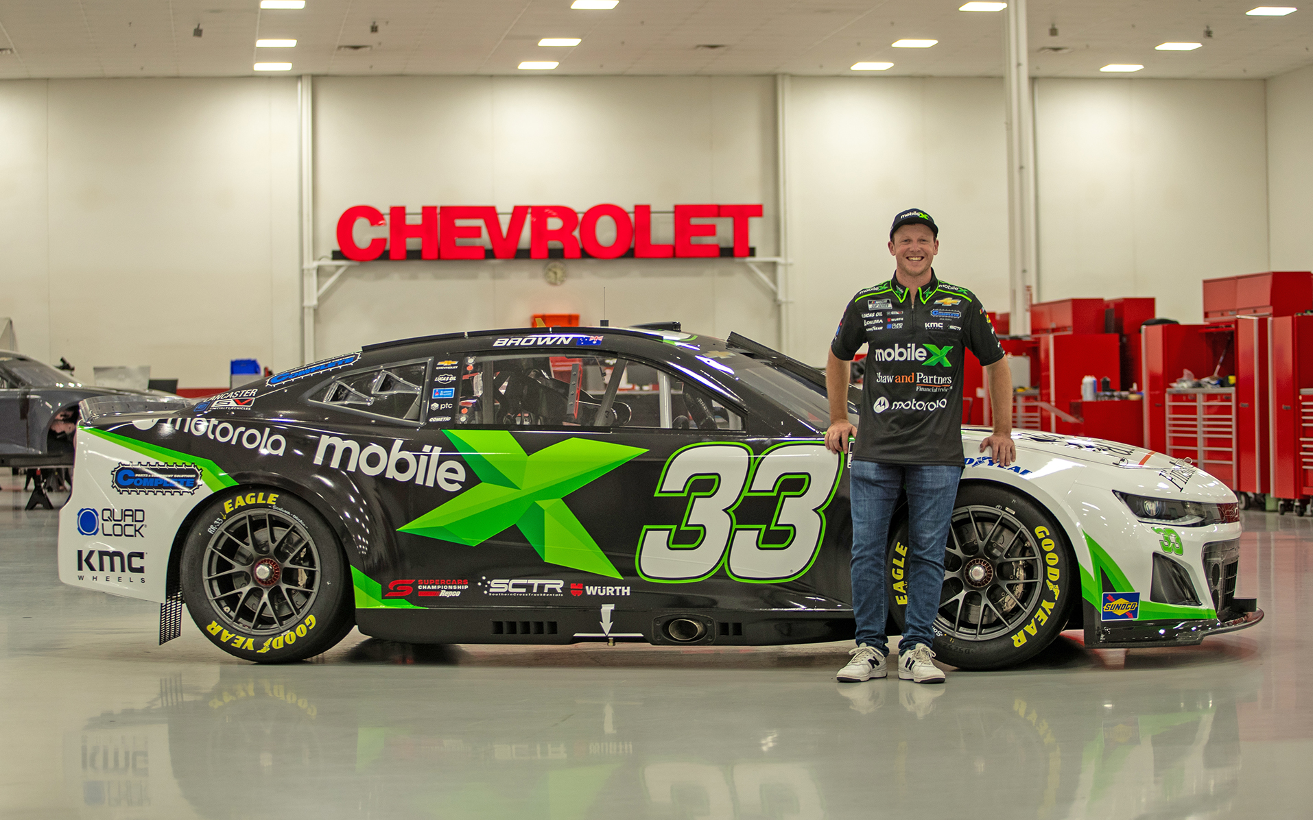 Supercars backing Brown, Waters NASCAR debuts | Supercars