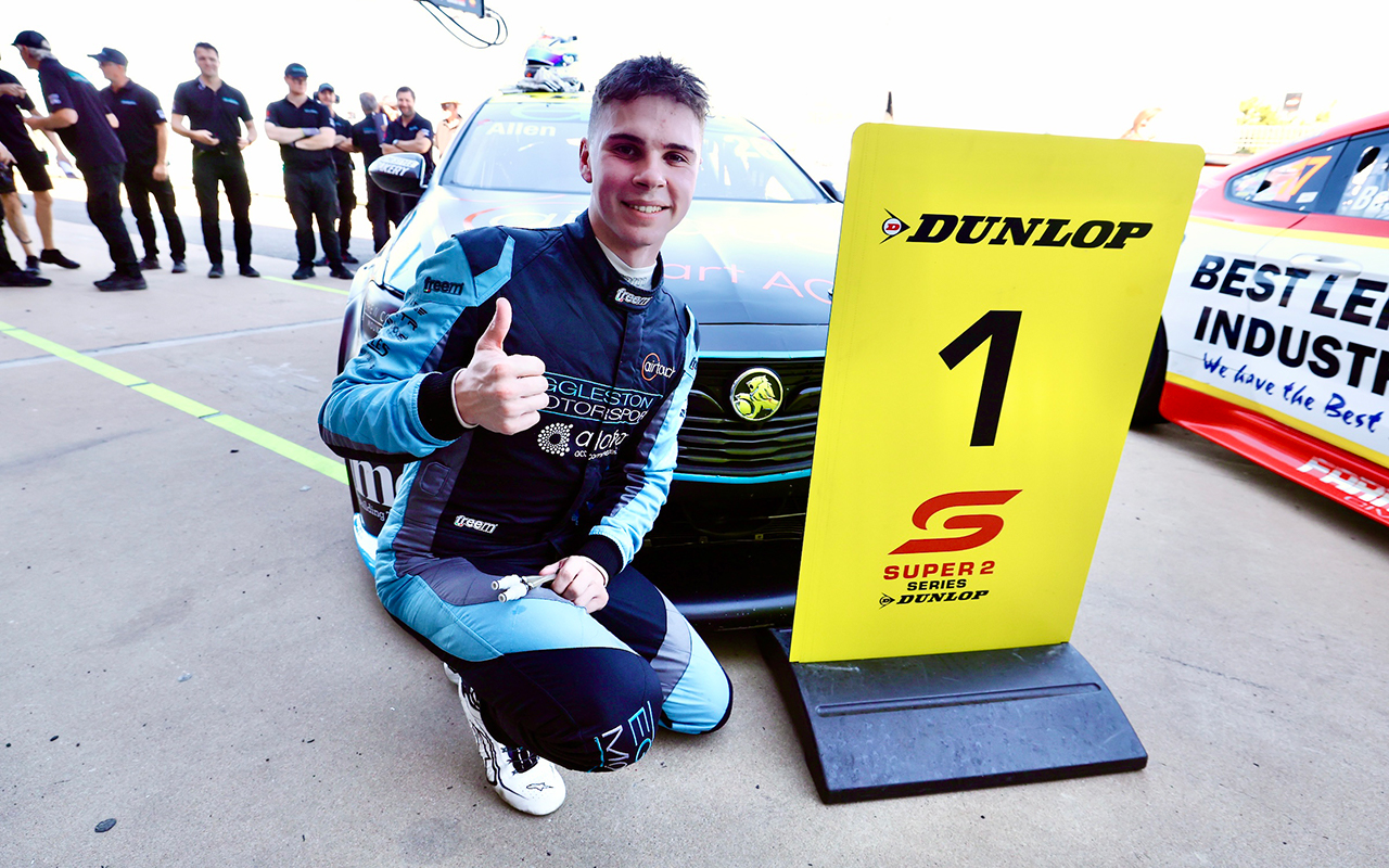 Best takes Race 2, Allen wins 150th Super2 round | Supercars