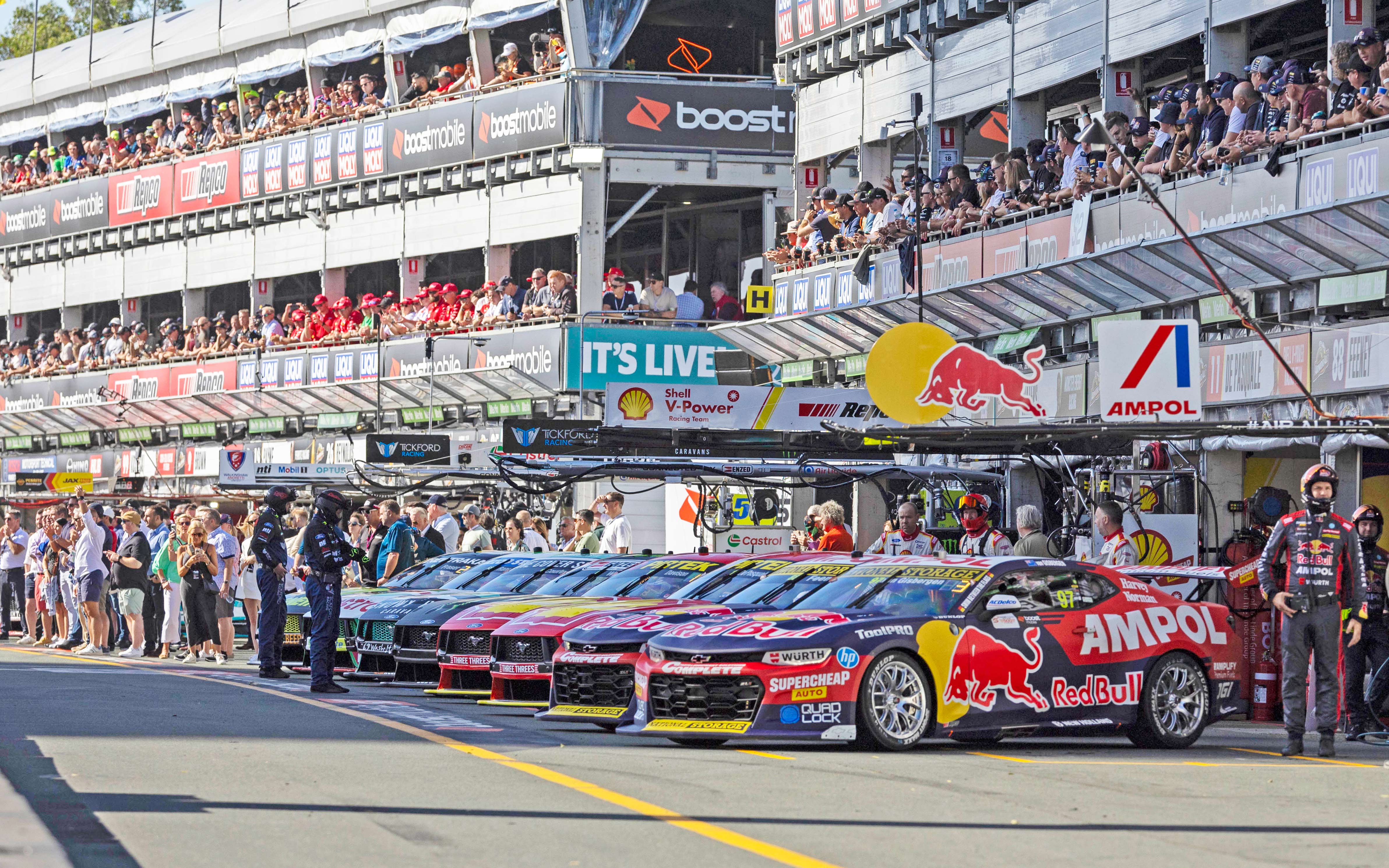 Supercars to adopt live pit lane in 2024 | Supercars