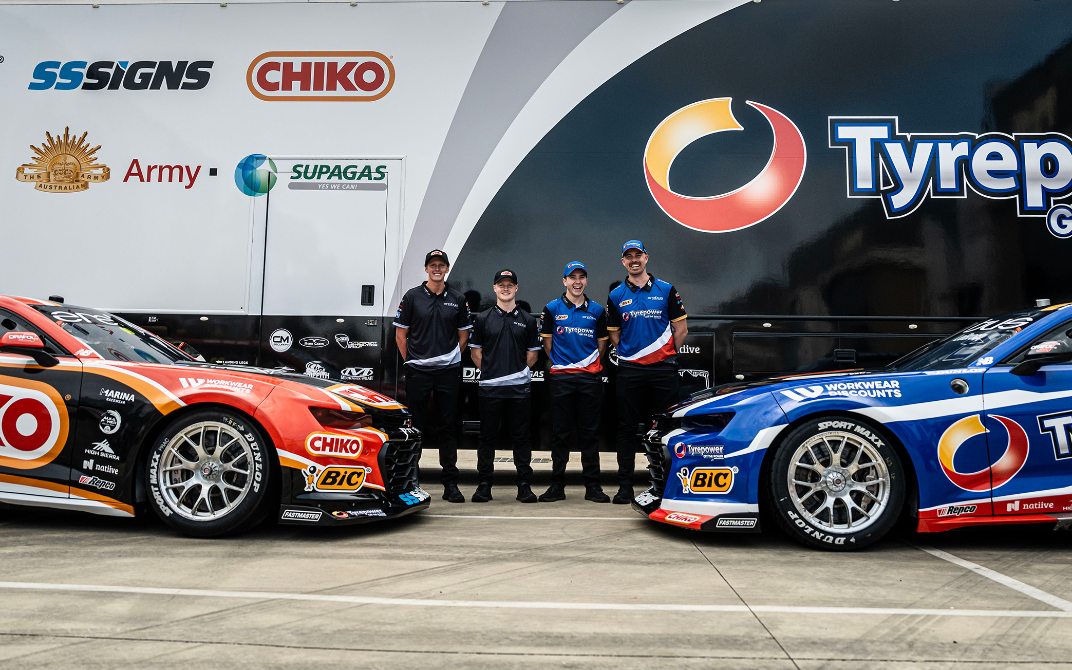 Erebus locks in 2025 Enduro Cup pairings | Supercars