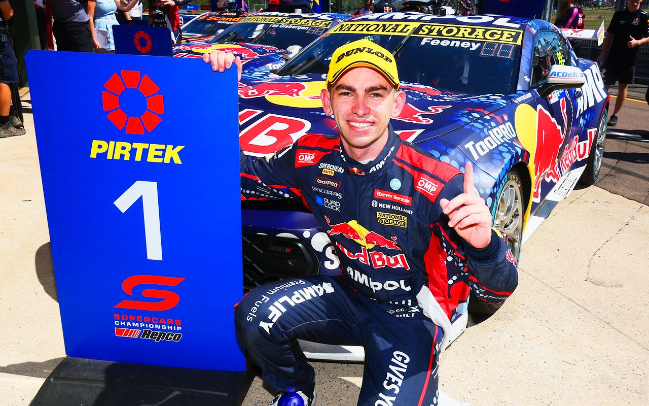 Test day confidence vaults Feeney into title contention | Supercars