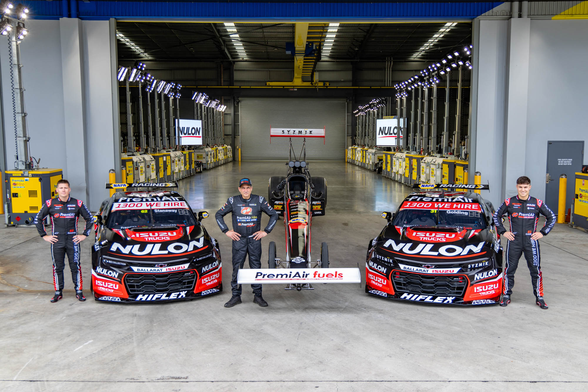 PremiAir Racing shows off matching Supercars, drag livery | Supercars