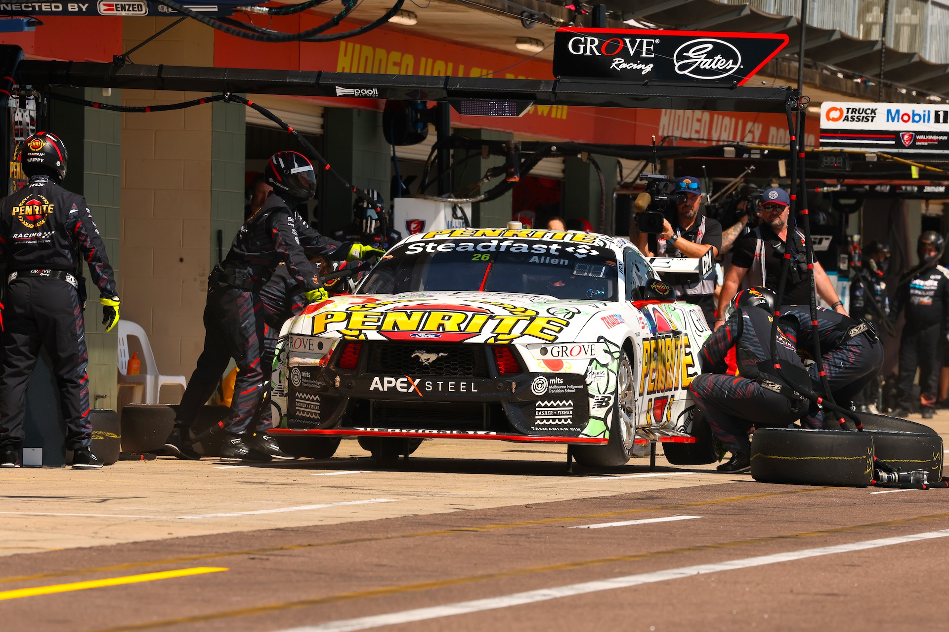 Penalties awarded over Allen pit stop breach | Supercars