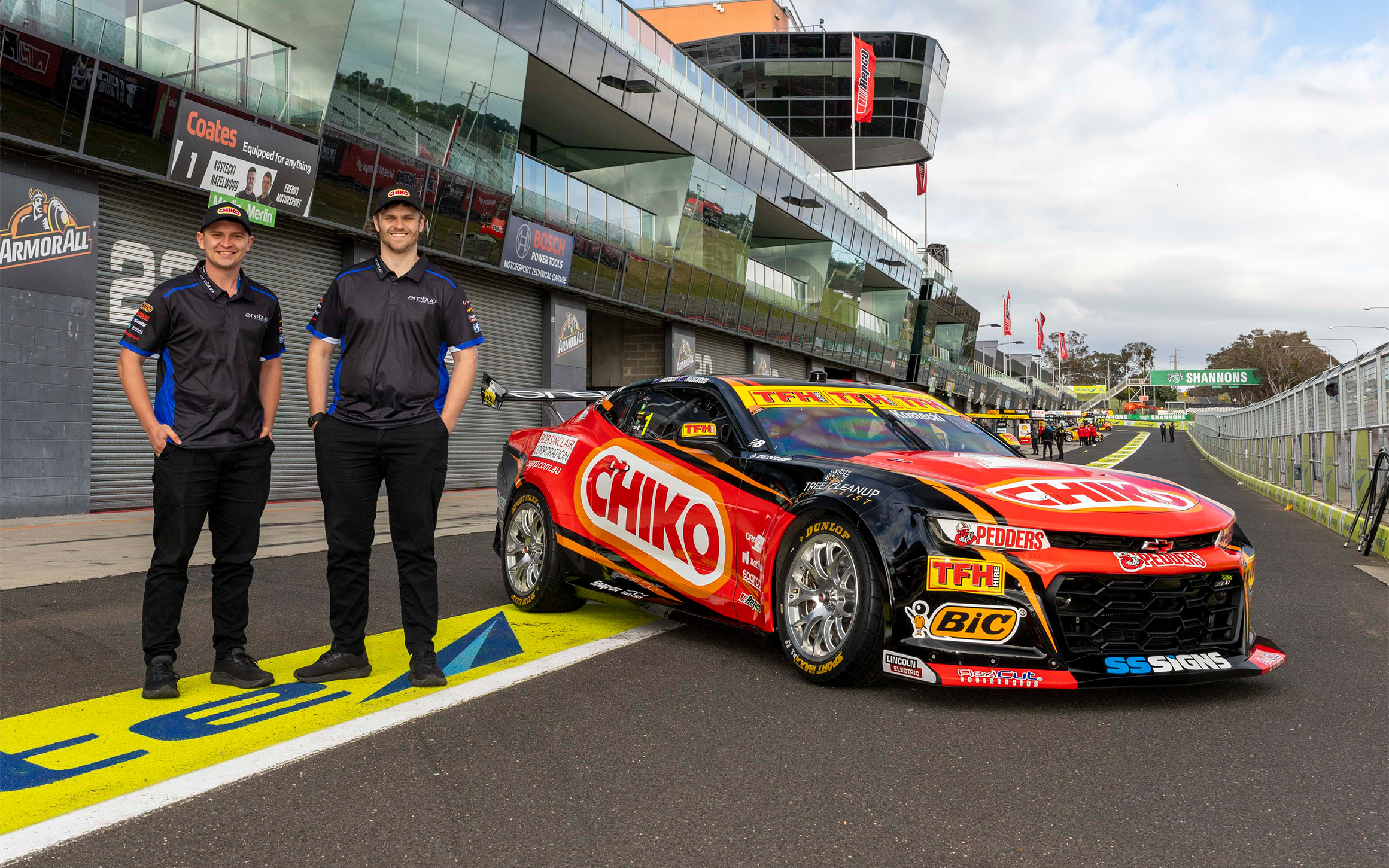 Erebus unveils new Chiko livery in Bathurst | Supercars