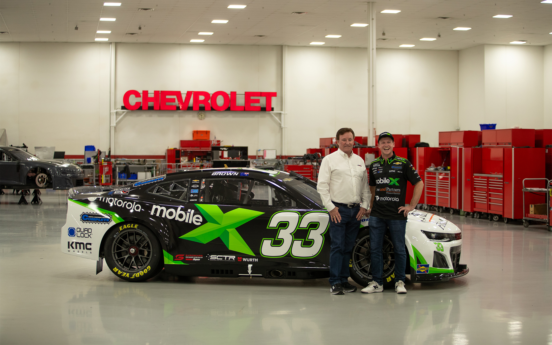 Brown touches down ahead of NASCAR debut | Supercars