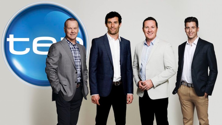 Kelly and 'Larko' join Network 10 | Supercars