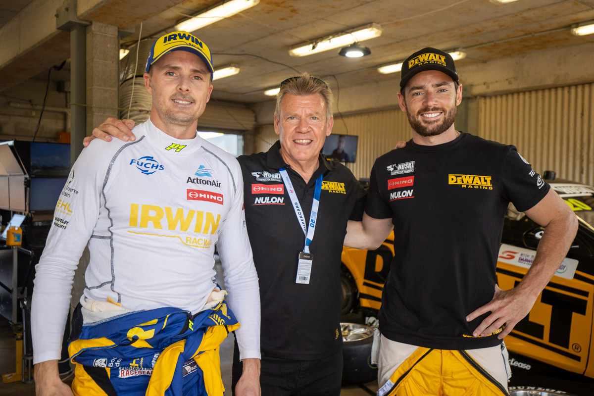Team 18 duo celebrate ‘inspiring’ Schwerkolt's 60th birthday | Supercars