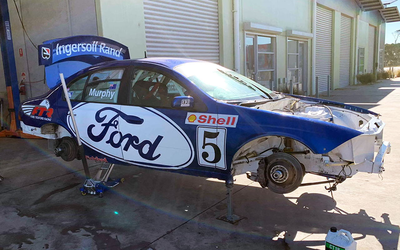 Resto rescue for infamous Seton Falcon | Supercars