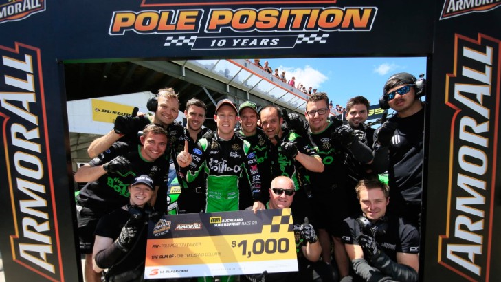 Challengers on front row | Supercars