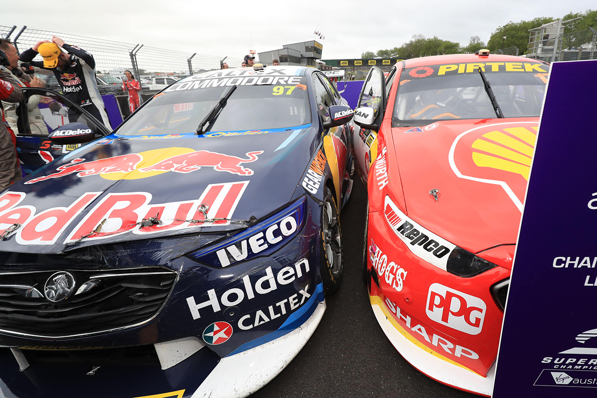 Triple Eight, SVG discussed 'park-in' incident | Supercars