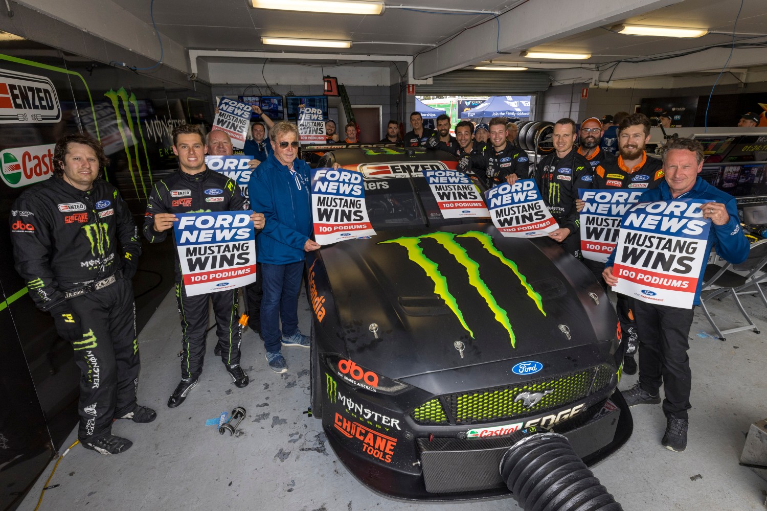 Mustang brings up the ton at Sandown | Supercars