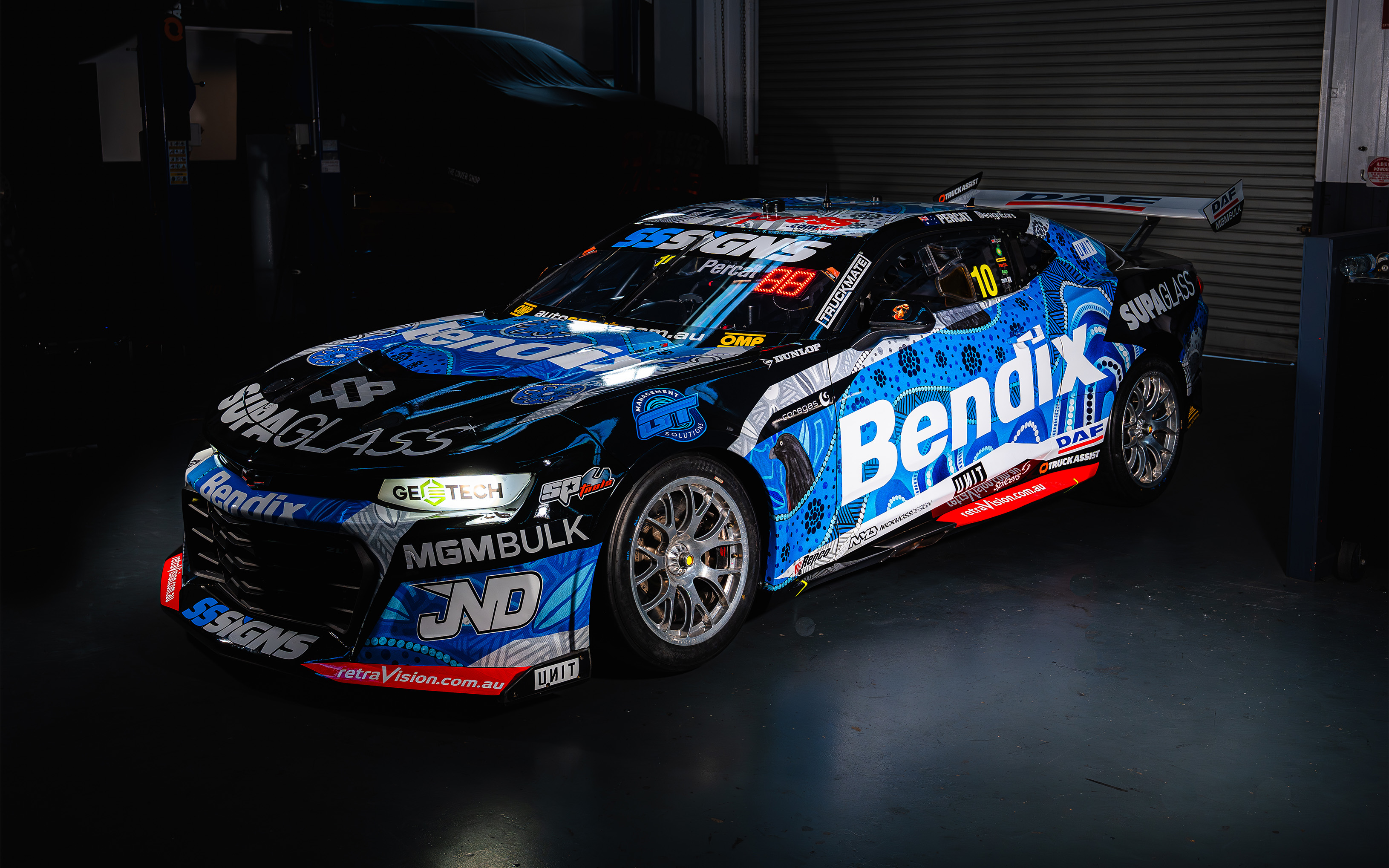 Specially-created artwork for Percat MSR Camaro | Supercars