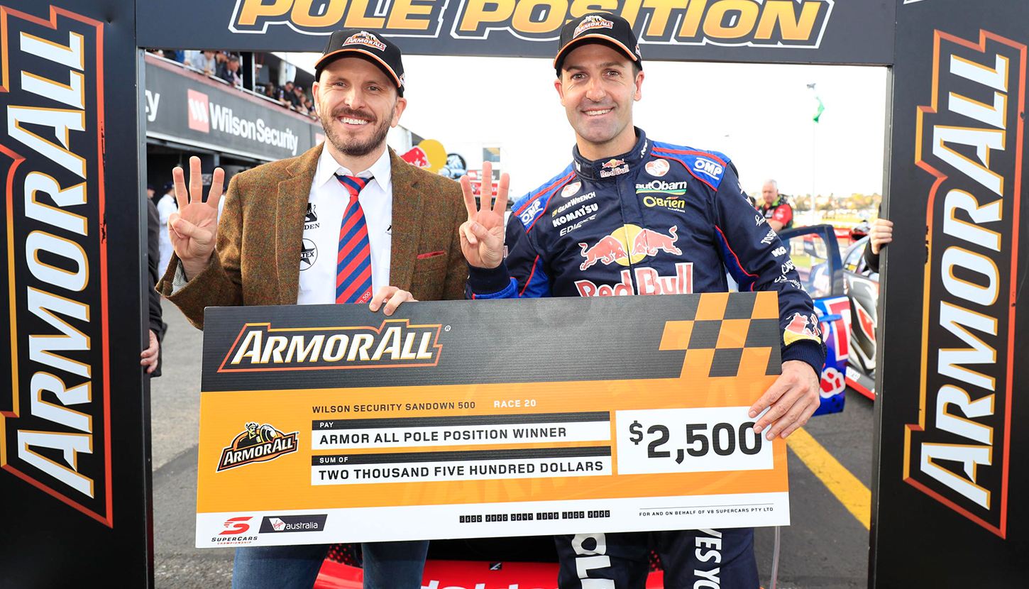 Whincup and Dumbrell secure pole | Supercars