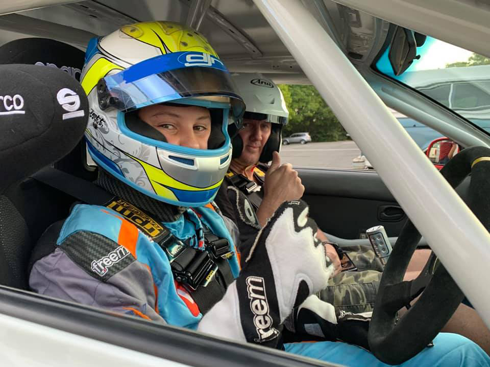 Next-gen Johnson’s first racecar laps | Supercars